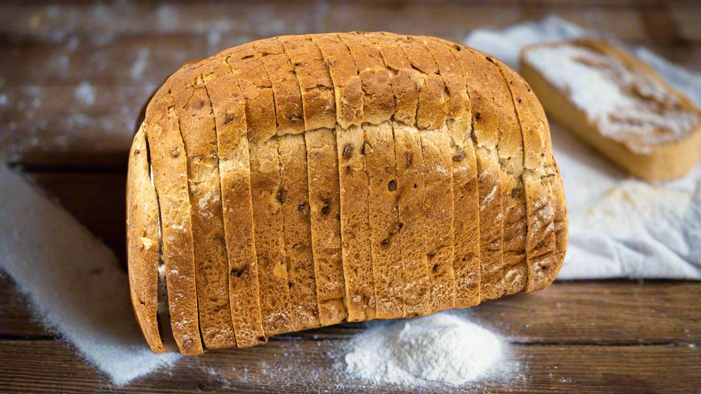 Large Country Grain Square Sliced 800g – Luke Evans Bakery